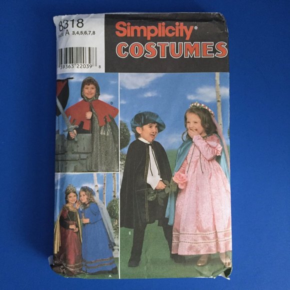 Simplicity | Office | Simplicity 838 Childrens Medieval And Renaissance ...